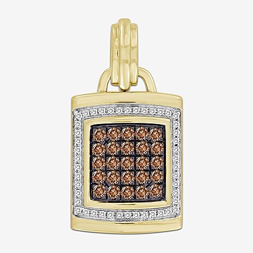 Click here for (Brown / I3) Mens 1/2 CT. T.W. Natural Champagne D... prices