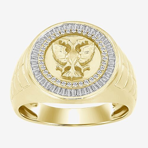 Click here for (I / I2) Mens 1/2 CT. T.W. Natural White Diamond 1... prices