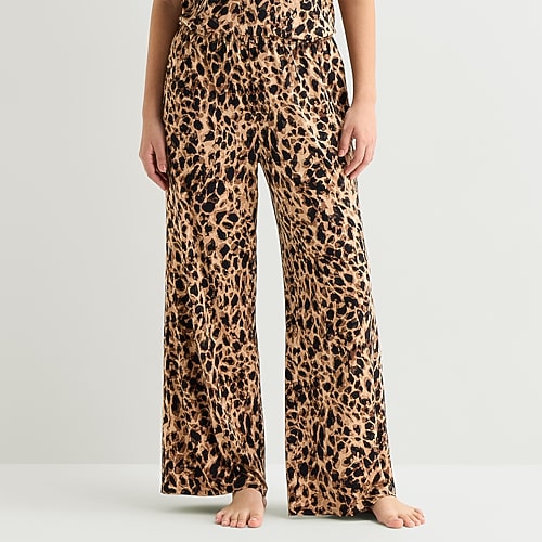 Click here for Ambrielle Womens Pajama Pants  Small  Beige prices