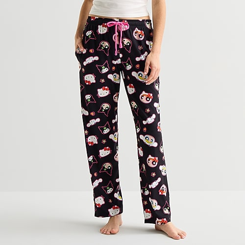 Click here for Womens Hello Kitty Powerpuff Girls Pajama Pants  X... prices
