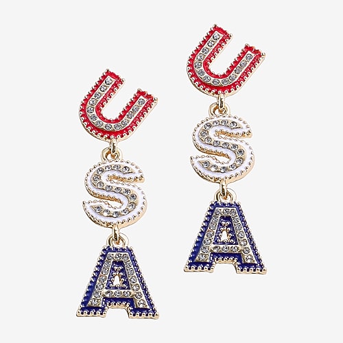 Click here for Mixit Usa Womens Drop Earrings  One Size  Multiple... prices