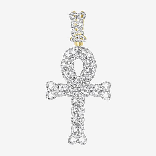 Click here for Ankh (J / I3) Mens 1/2 CT. T.W. Natural White Diam... prices