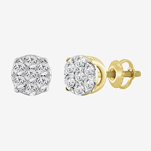 Click here for (J / I3) 1/4 CT. T.W. Natural White Diamond 10K Go... prices