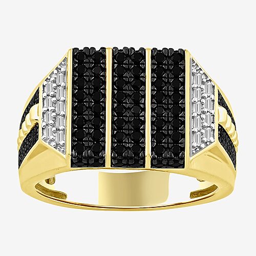 Click here for (Black / I3) Mens 1 CT. T.W. Natural Black Diamond... prices