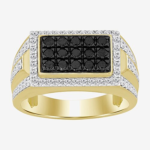 Click here for (Black / I3) Mens 1 1/4 CT. T.W. Natural Black Dia... prices