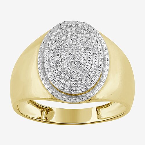 Click here for (J / I3) Mens 1/4 CT. T.W. Natural White Diamond 1... prices