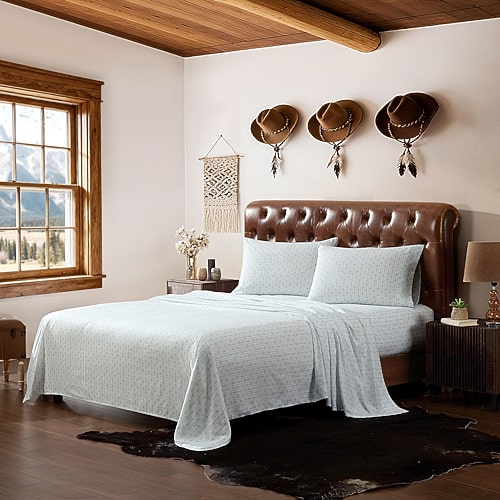 Click here for Closeout! Wrangler Microfiber 4-Pc. Sheet Set  Kin... prices