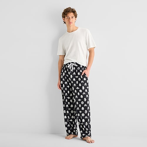 Click here for Mens Star Wars Pajama Pants  Large  Black prices