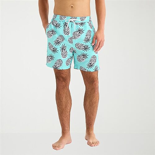 Click here for Arizona Mens 6 1/2 Animal Swim Trunks  Small  Gree... prices