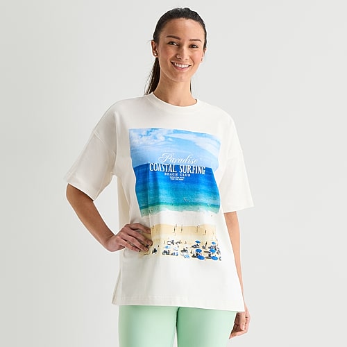 Click here for Xersion Womens Crew Neck Short Sleeve Active T-Shi... prices