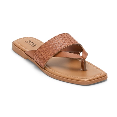 Click here for A.N.A Womens Woven Band Flip-Flops  10  Brown prices