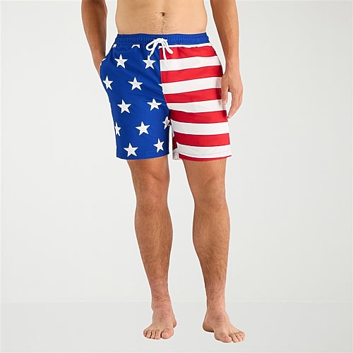 Click here for Trunks Mens 7 Swim Trunks  Small  Blue prices