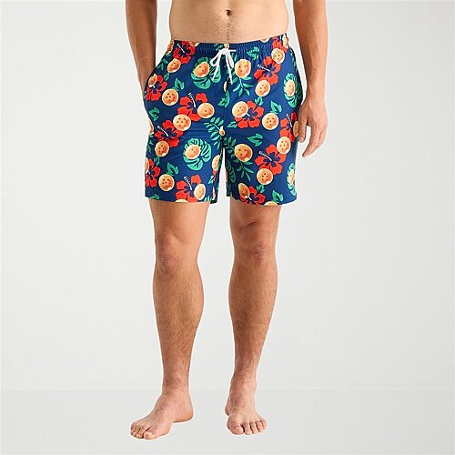 Click here for Trunks Mens 7 Swim Trunks  Small  Blue prices