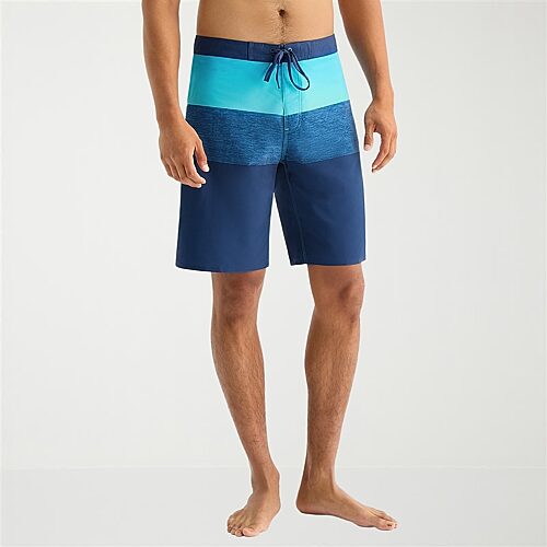 Click here for Burnside Mens 9 1/2 Striped Board Shorts  34  Blue prices