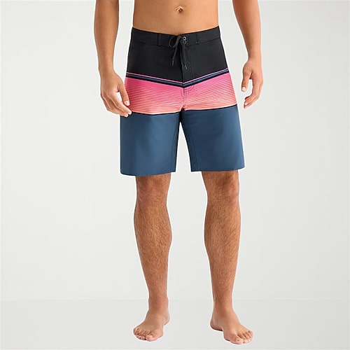 Click here for Burnside Mens 9 1/2 Striped Board Shorts  30  Mult... prices