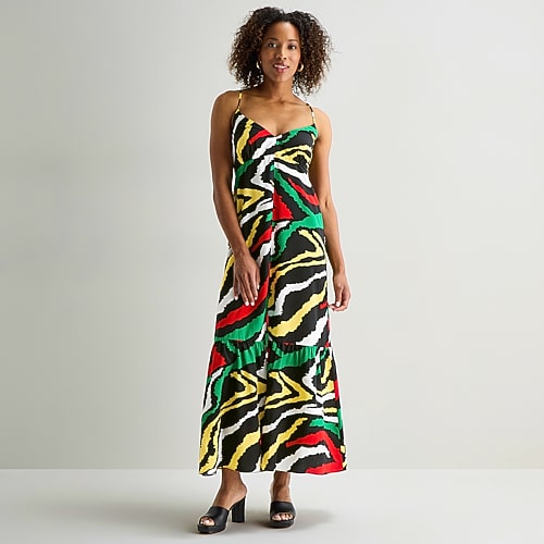 Click here for Hope & Wonder Juneteenth Womens Sleeveless Maxi Dr... prices