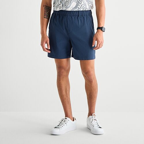 Click here for Xersion Pull On Mens 7 Golf Short  Medium  Blue prices