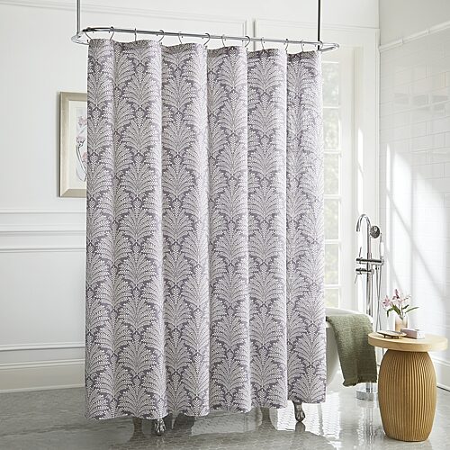Click here for Liz Claiborne Sprigs Shower Curtain  One Size  Pur... prices