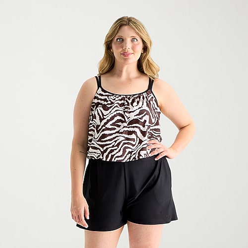 Click here for Sonnet Shores Womens Plus Swim Romper  16w  White prices