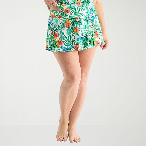 Click here for Liz Claiborne Womens Comfort Waistband Tropical Fl... prices
