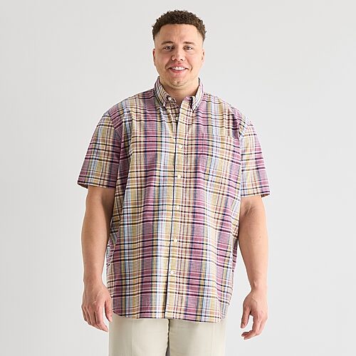 Click here for St. Johns Bay Everyday Stretch Mens Short Sleeve C... prices