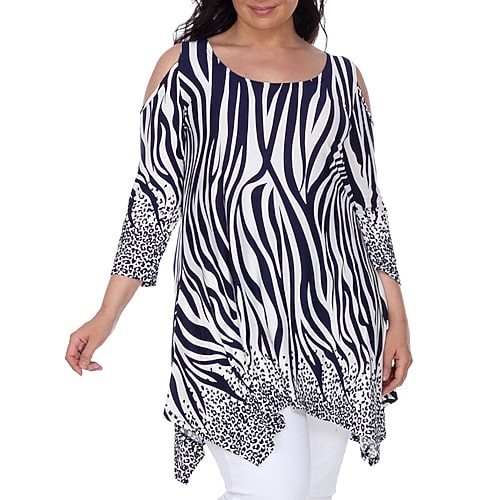 Click here for Plus Size White Mark Antonia Tunic prices