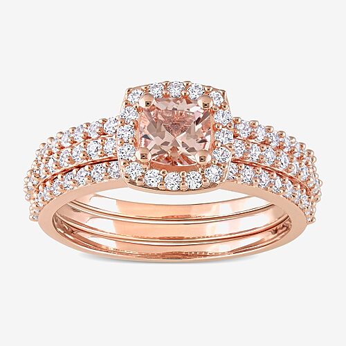 Click here for Modern Bride Gemstone Womens Genuine Pink Morganit... prices