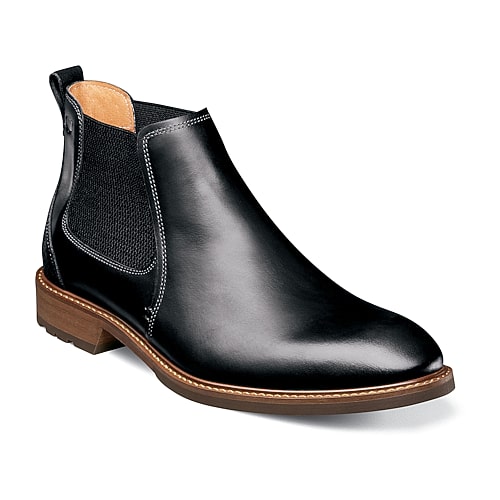 Click here for Florsheim Mens Chalet Plain Toe Gore Stacked Heel... prices