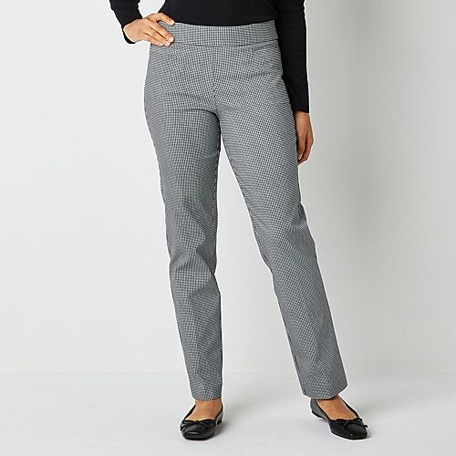 Click here for Liz Claiborne Womens Tall Straight Mid Rise Pull-O... prices