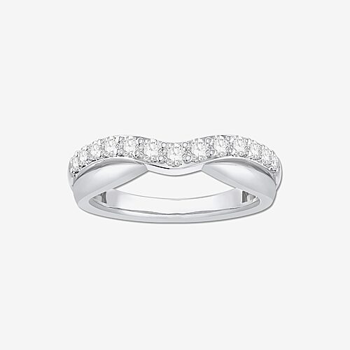 Click here for 4MM 1/2 CT.T.W. Natural Diamond 10K or 14K White G... prices