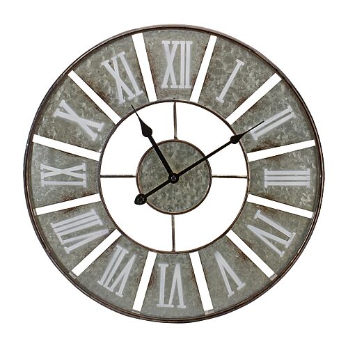 Click here for Northlight 18 Galvanized Metal Roman Numeral Wall... prices