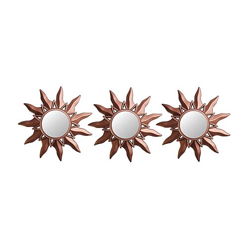 Click here for Northlight 9.5 Mayan Sunburst Matte Copper Mini Re... prices
