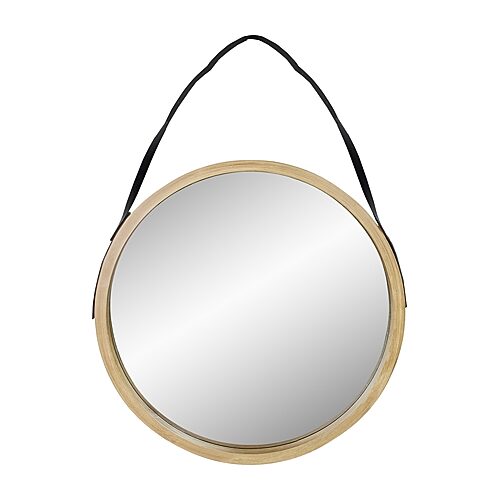 Click here for Northlight 21 Beige With Woodgrain Finish Round Wa... prices
