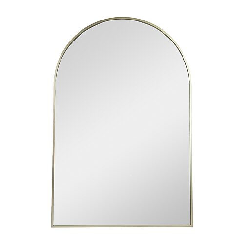 Click here for Northlight 36 Gold Framed Modern Arched Wall Mirro... prices