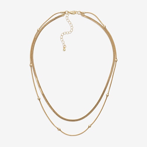 Click here for Mixit Womens Hypoallergenic 2-pc. Necklace Set  On... prices
