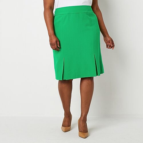 Click here for Black Label by Evan-Picone Womens Plus Suit Skirt... prices