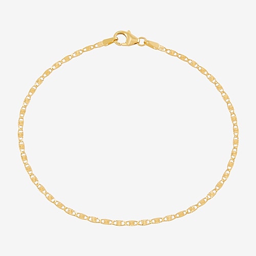 Click here for Made in Italy Womens 10K Gold 7.5 Inch Solid Fashi... prices