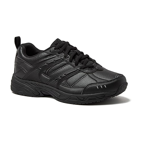 Hi-Tec Fusion Womens Round Closed Toe Work Shoes  9 Wide  Black