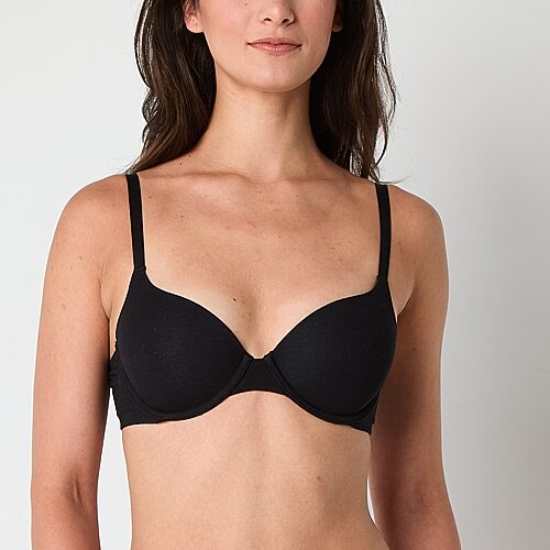Click here for Ambrielle Cotton Womens Medium Support Demi Bra  B... prices