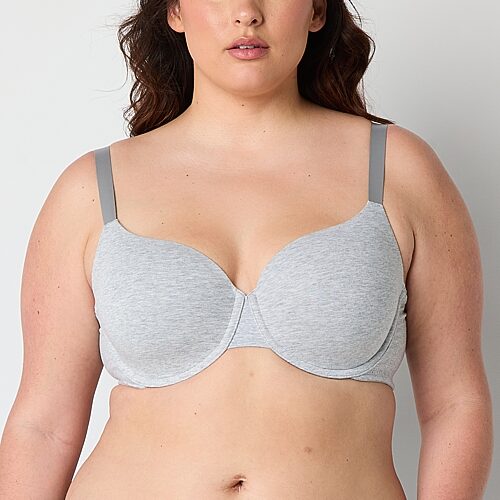 Click here for Ambrielle Cotton Womens Medium Support Demi Bra  C... prices