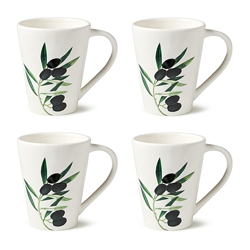 Click here for Certified International Olivia Mugs  Set of 4 - Mu... prices