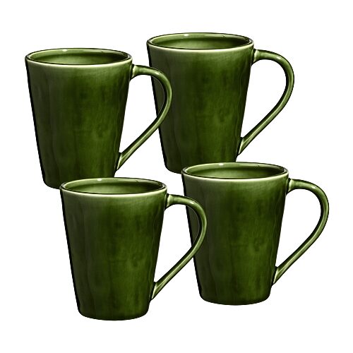 Click here for Certified International Verde Mugs  Set of 4 - Gre... prices