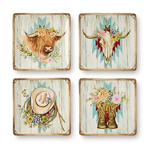 Click here for Certified International Rosewood Salad Plates  Set... prices