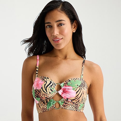 Click here for Mynah Womens Removable Straps Midkini Swimsuit Top... prices