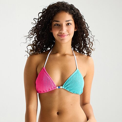 Click here for Arizona Adjustable Straps Juniors Triangle Bikini... prices