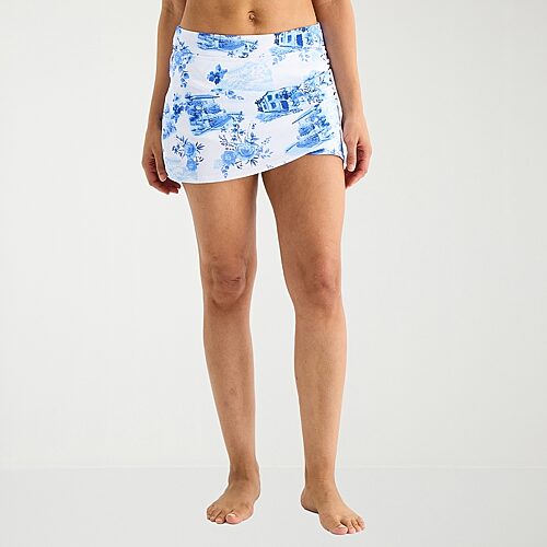Click here for Liz Claiborne Womens Swim Skirt  14  Blue prices