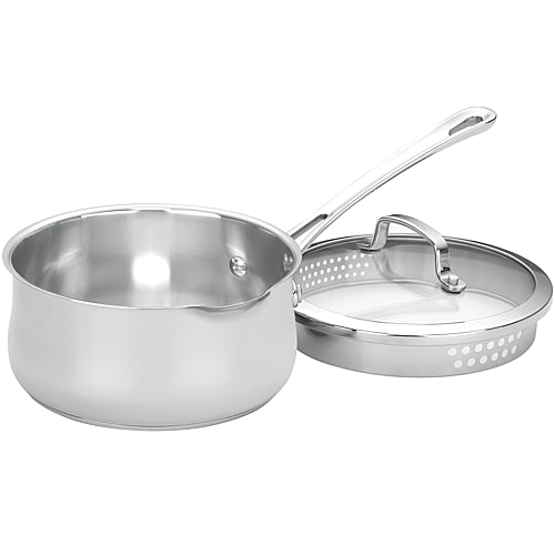 Click here for Cuisinart(R) Contour(tm) 2qt. Pour Saucepan with C... prices