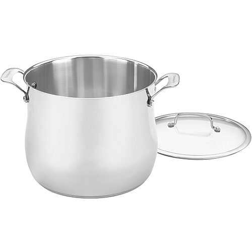 Click here for Cuisinart Contour 12-qt. Stainless Steel Stock Pot... prices