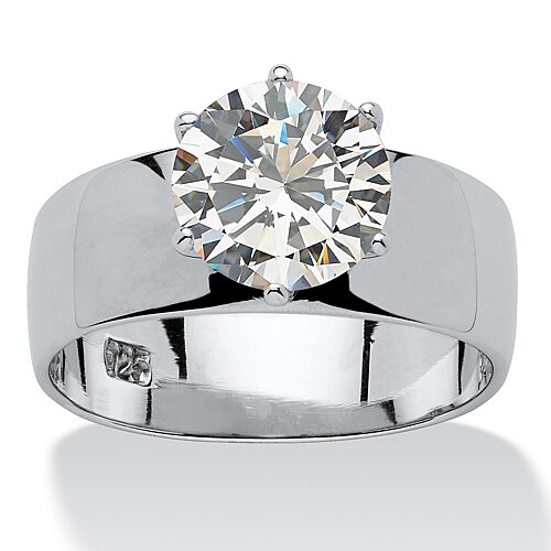 Click here for DiamonArt Womens 4 CT. T.W. White Cubic Zirconia S... prices