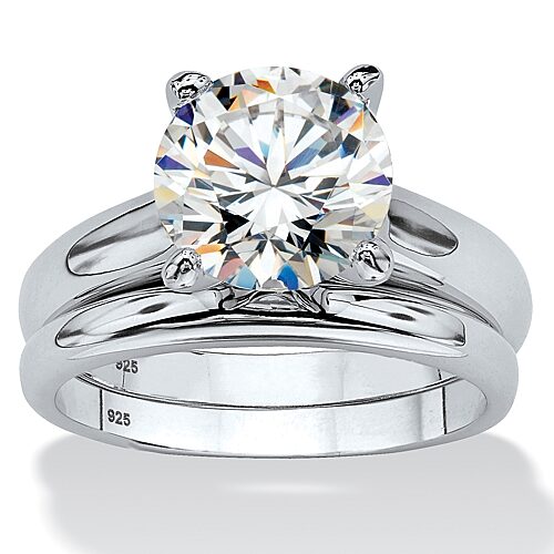 Click here for DiamonArt Womens 3 CT. T.W. White Cubic Zirconia P... prices